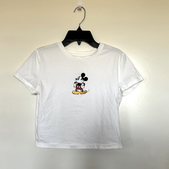 Disney | Tops | Disney Mickey Mouse Crop Top | Poshmark